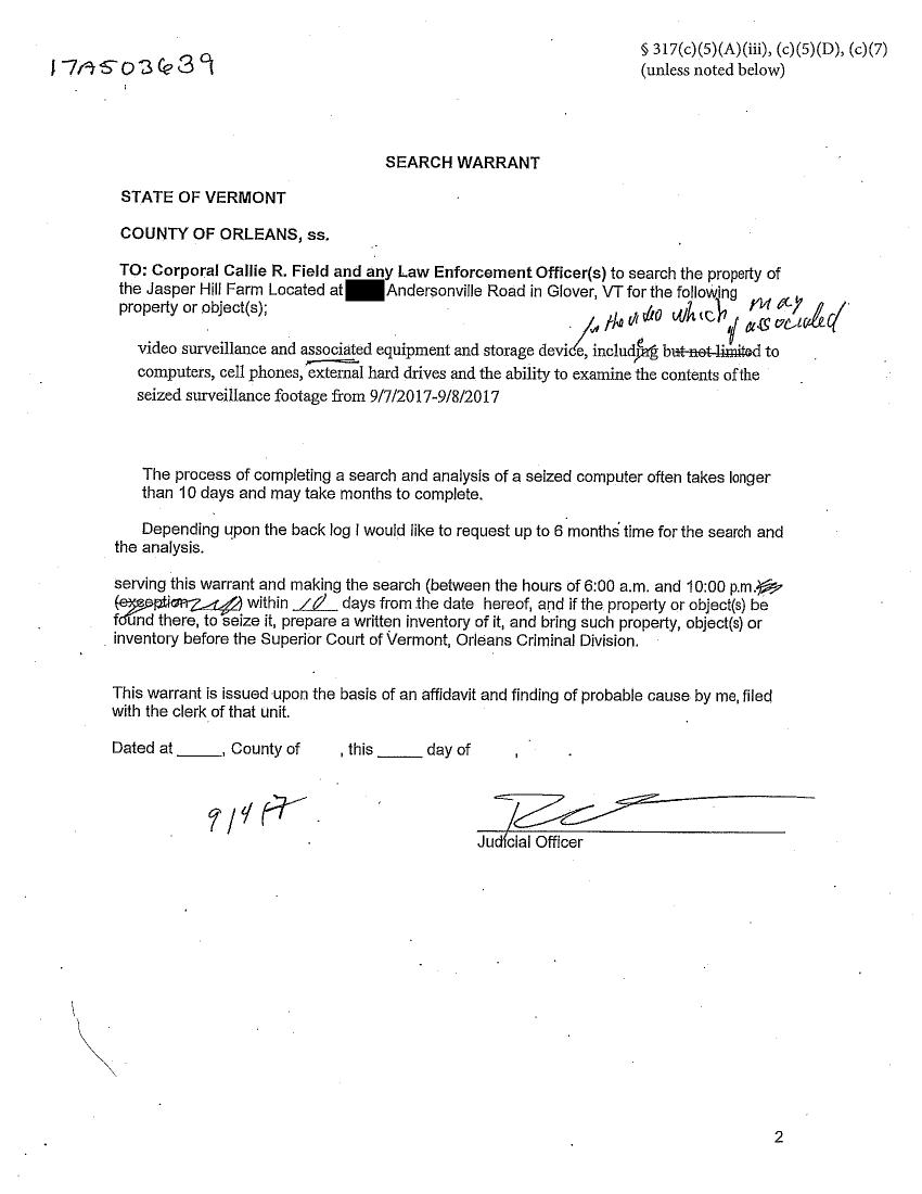 Story of a Police Report